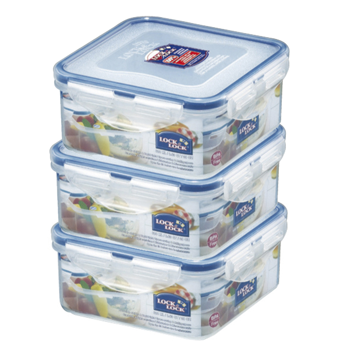 SET L&L CUADRADO 600 ML. – LocknLock