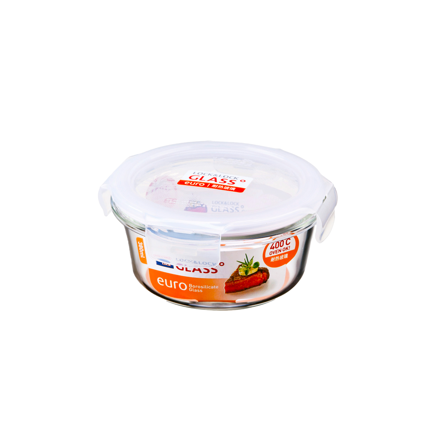 BOROSEAL EURO REFRA.T/R RED.380 ML. – LocknLock